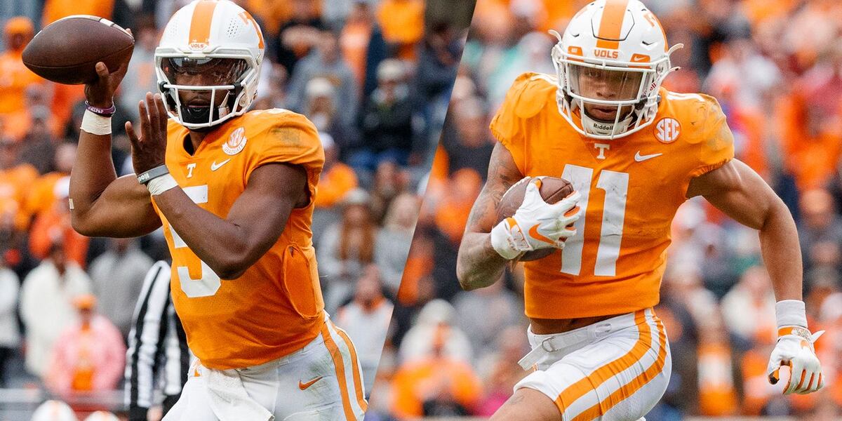 Hendon Hooker, Jalin Hyatt named as finalists for national awards Hendon Hooker, Jalin Hyatt named as finalists for national awards